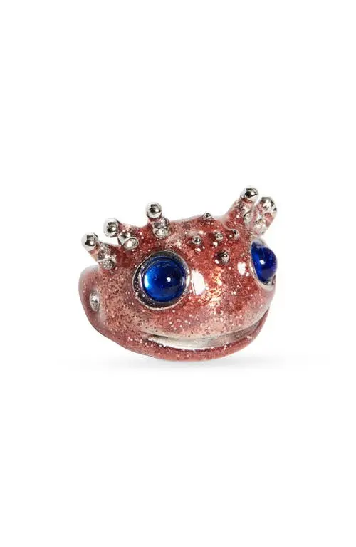 Collina Strada Axolotl Ring - Rose Glitter