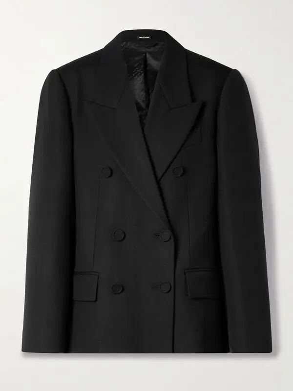 Acne Studios Double-breasted Wool-twill Blazer