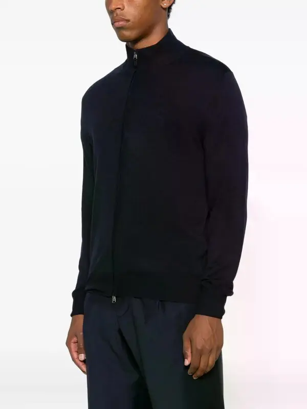 Canali Zip Cardigan