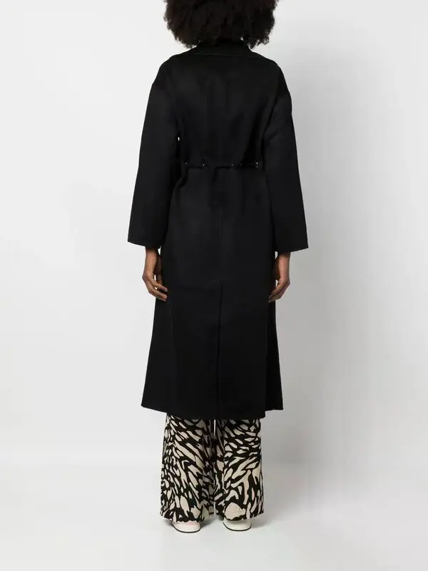Ba&sh Kate Drawstring Wool-blend Coat