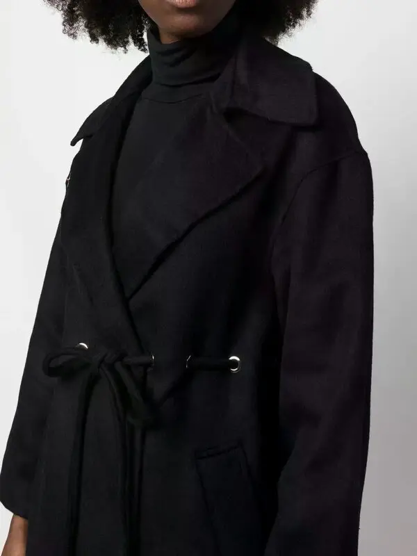 Ba&sh Kate Drawstring Wool-blend Coat