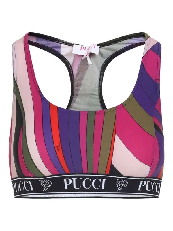 Emilio Pucci Printed Bra - Multi