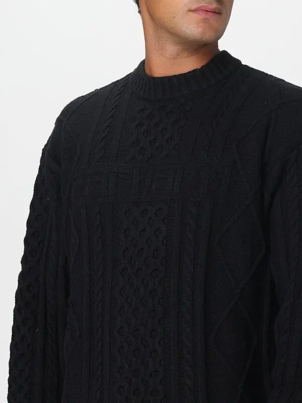 Carhartt Work In Progress Textured Knit Sweater - Black