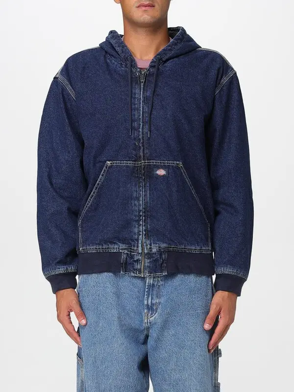 Dickies Jacket With Hood - Denim