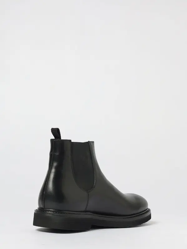 Premiata Leather Chelsea Boots - Black