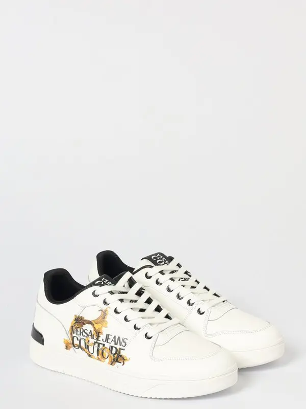 Versace Low Top Sneakers - White