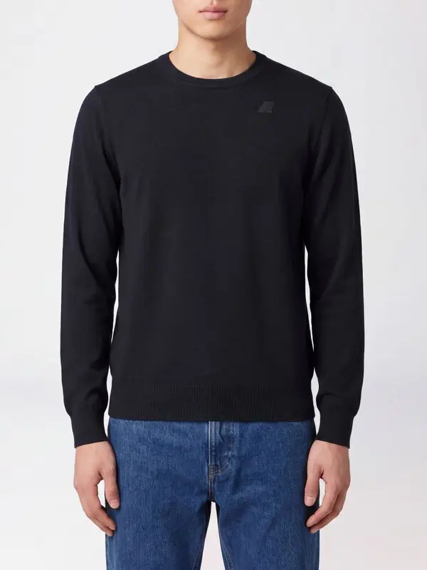 K-WAY Crew Neck Sweater - Blue 1
