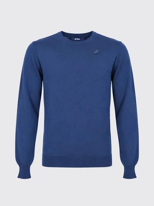 K-WAY Pure Wool Jumper - Blue