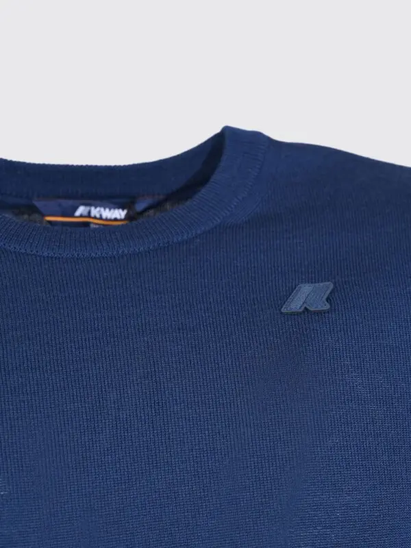 K-WAY Pure Wool Jumper - Blue