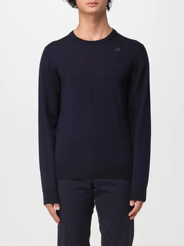 K-WAY Pure Wool Jumper - Blue