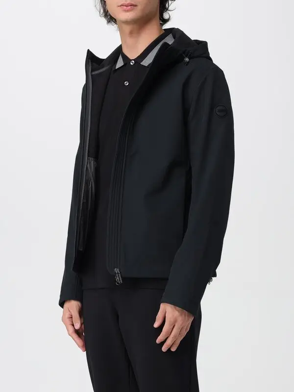 COLMAR Zip-up Hooded Jacket - Black