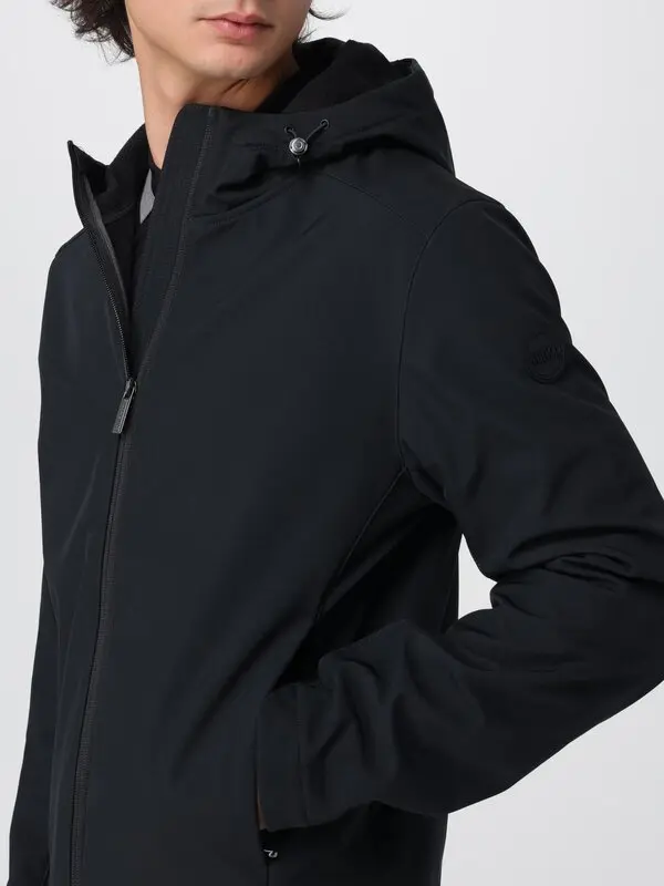 COLMAR Zip-up Hooded Jacket - Black