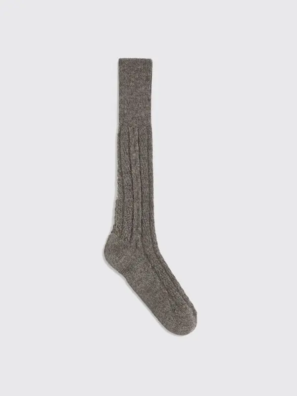 MAISON MARGIELA Ribbed Socks - Grey