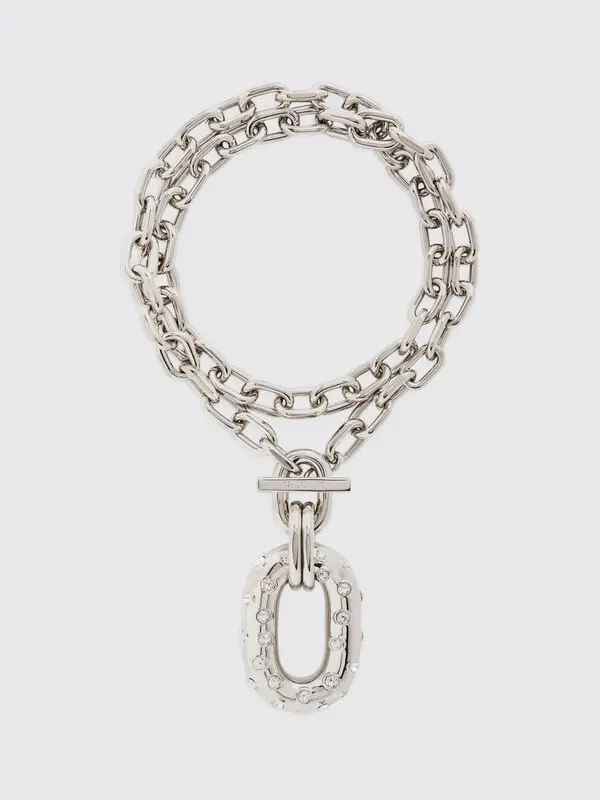 Rabanne Jewel Necklace - Silver