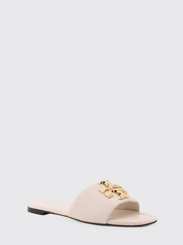 Tory Burch Heeled Sandal - Cream