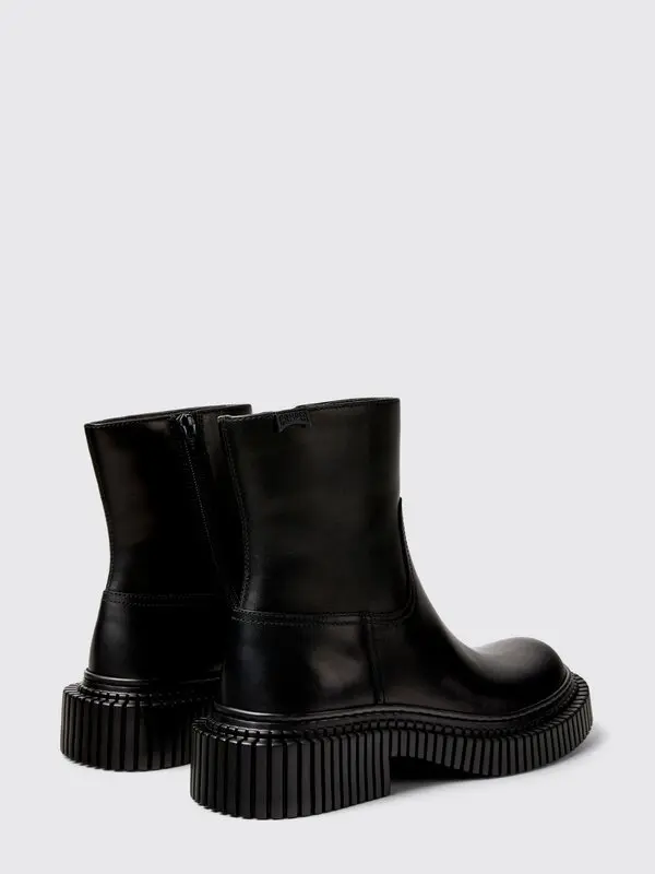 Camper Leather Ankle Boots