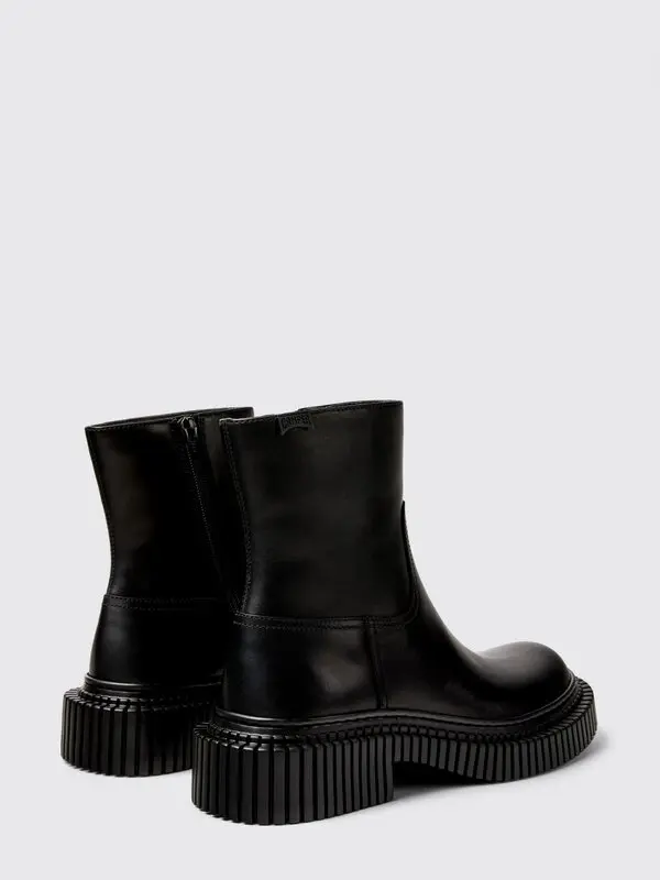 Camper Leather Ankle Boots