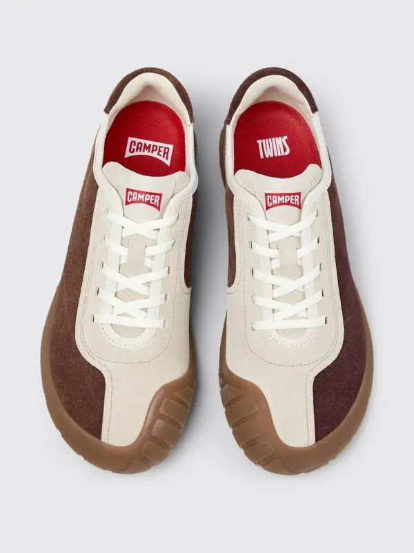 Camper Lace-up Suede Sneakers - Multicolor