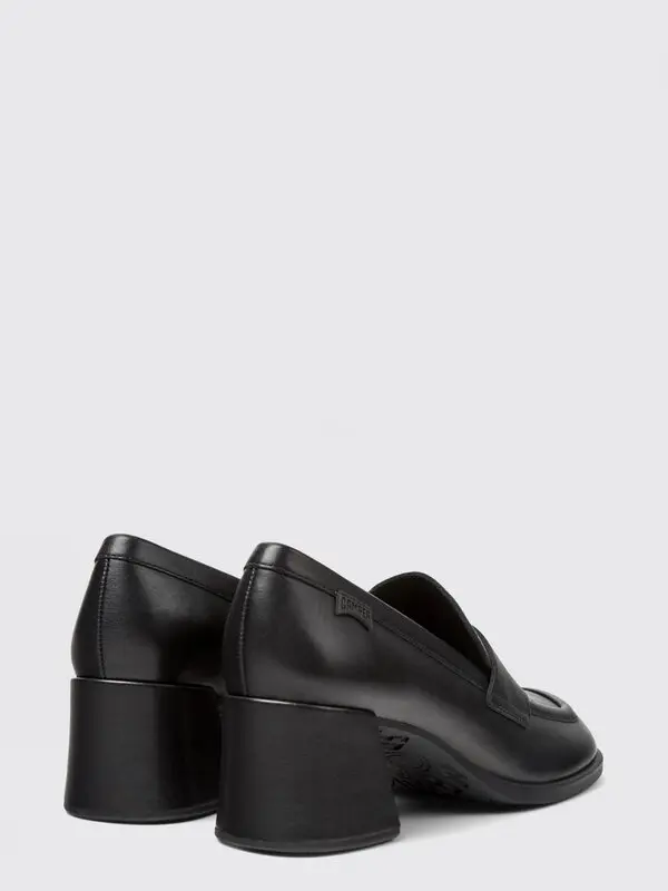 Camper Loafer With Block Heel
