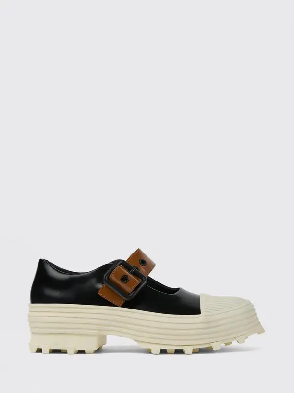 Camper Brogue Shoes - Black