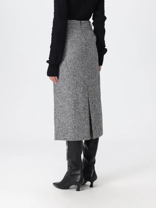 Ermanno Scervino Plaid Midi Skirt - Multicolor