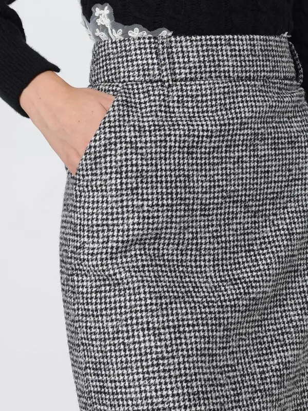 Ermanno Scervino Plaid Midi Skirt - Multicolor