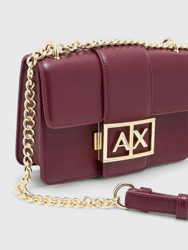 Armani Exchange Crossbody Bag - Burgundy