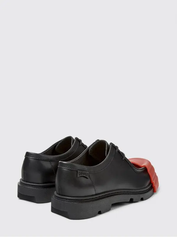 Camper Leather Oxford Shoe - Black