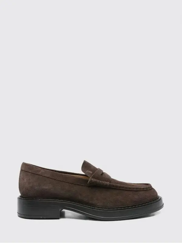 TOD'S Suede Loafers - Brown