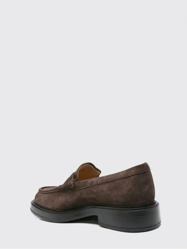 TOD'S Suede Loafers - Brown