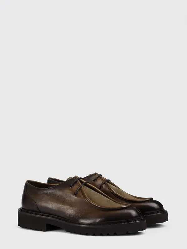 DOUCAL'S Brogue Shoes - Cocoa