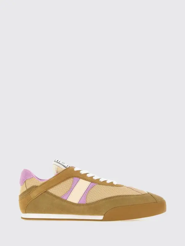 Chloé Lace Up Sneakers - Beige