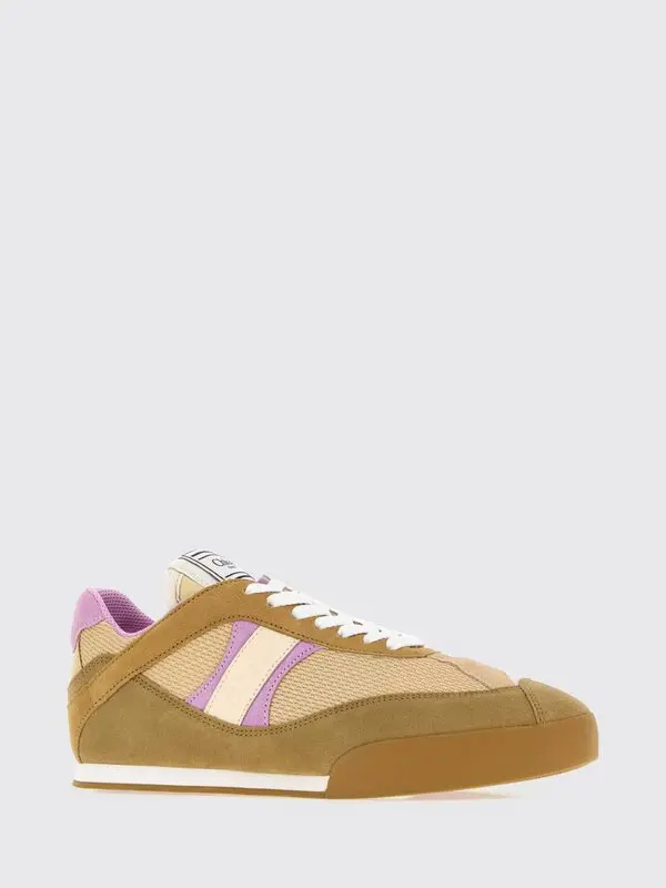 Chloé Lace Up Sneakers - Beige