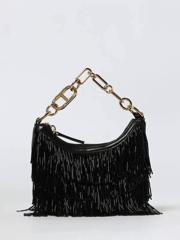 TWINSET Mini Bag With Chain Strap - Black
