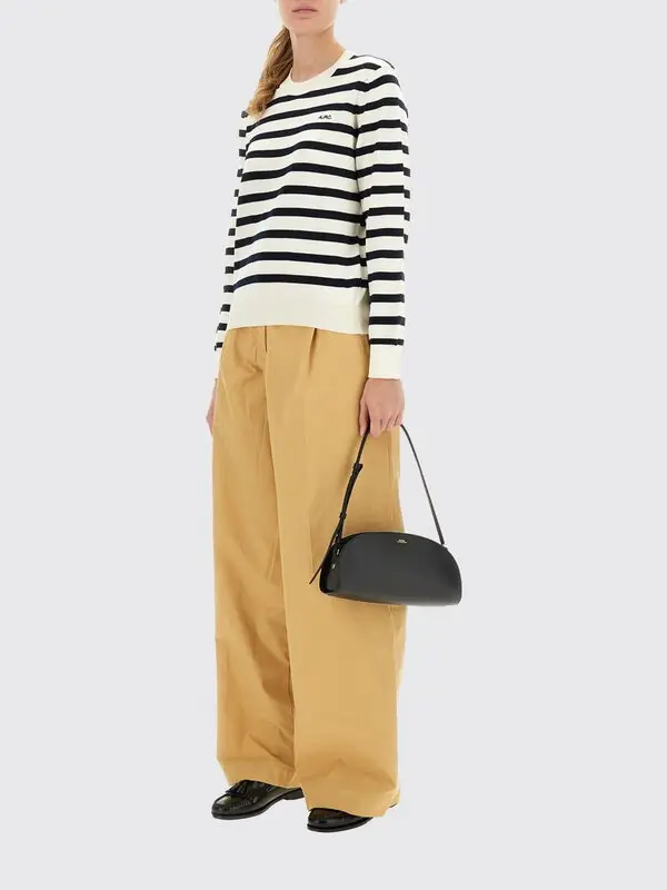 A.p.c. Wide Leg Trousers - Yellow