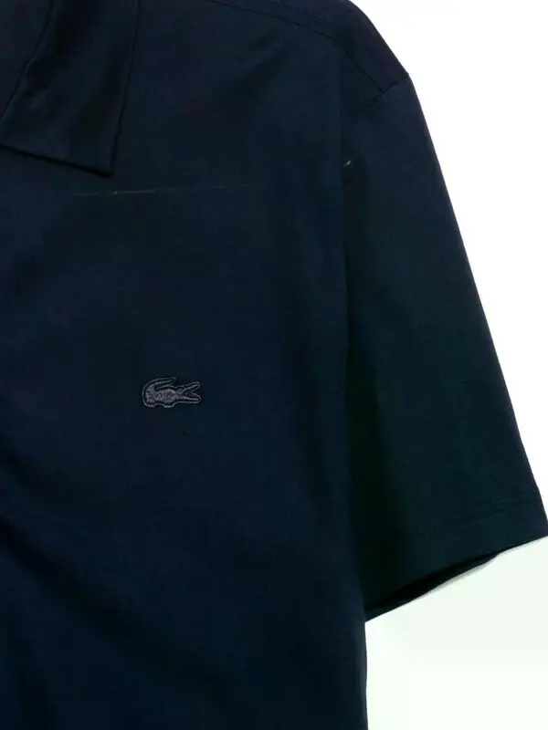 Lacoste Logo-embroidered Polo Shirt - Blue