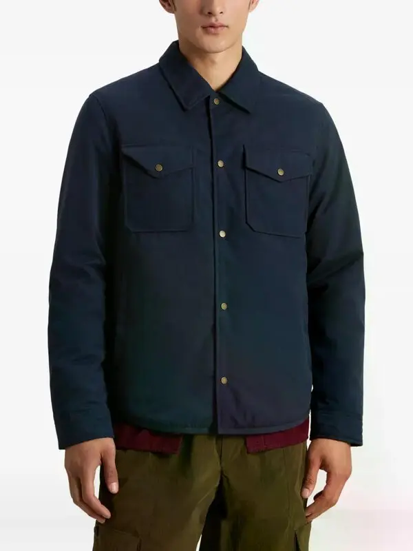 Woolrich Flap-pocket Shirt Jacket - Blue