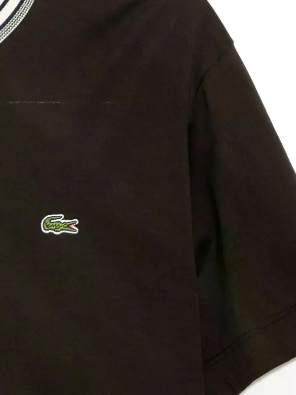 Lacoste Logo-embroidered T-shirt