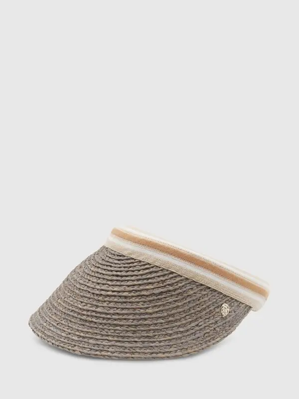 Helen Kaminski Straw Visor - Camel