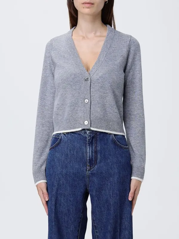 Pinko Button-detailed V-neck Cardigan
