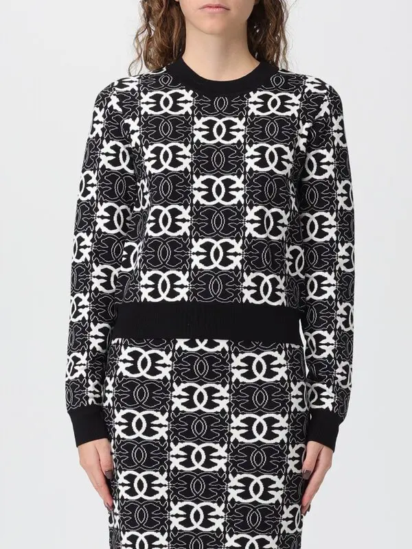 Pinko Printed Sweater - Black