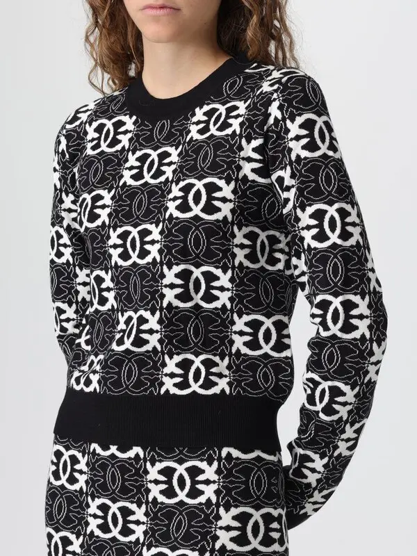 Pinko Printed Sweater - Black