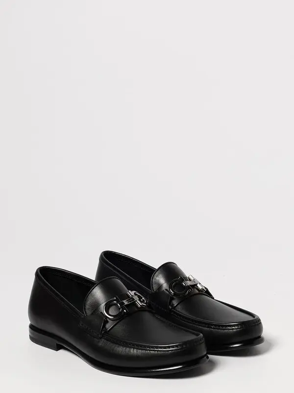 FERRAGAMO Loafers With Horsebit Detail