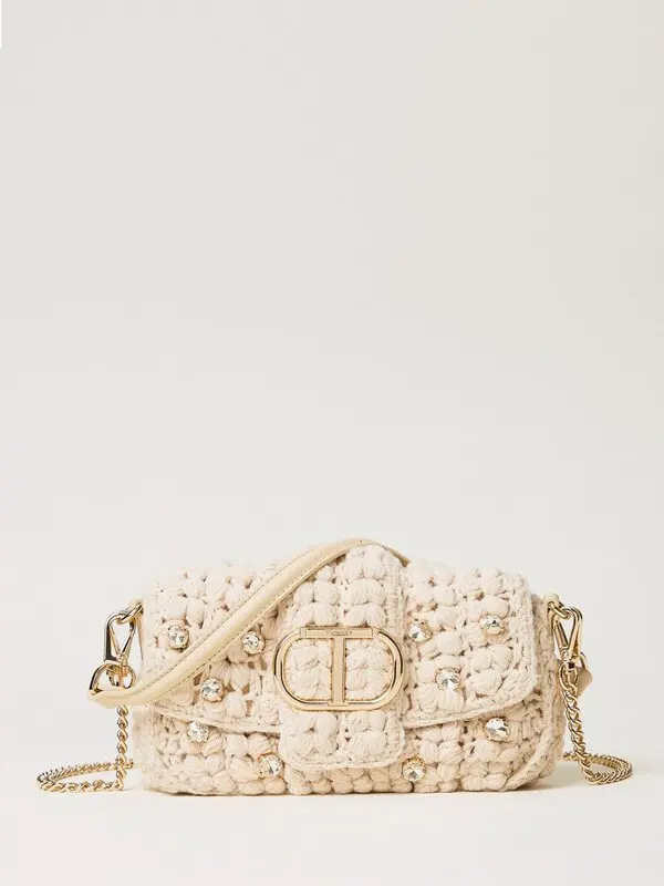 TWINSET Crochet Shoulder Bag
