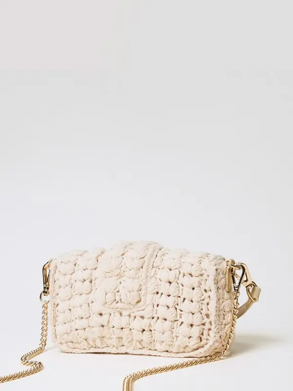 TWINSET Crochet Shoulder Bag