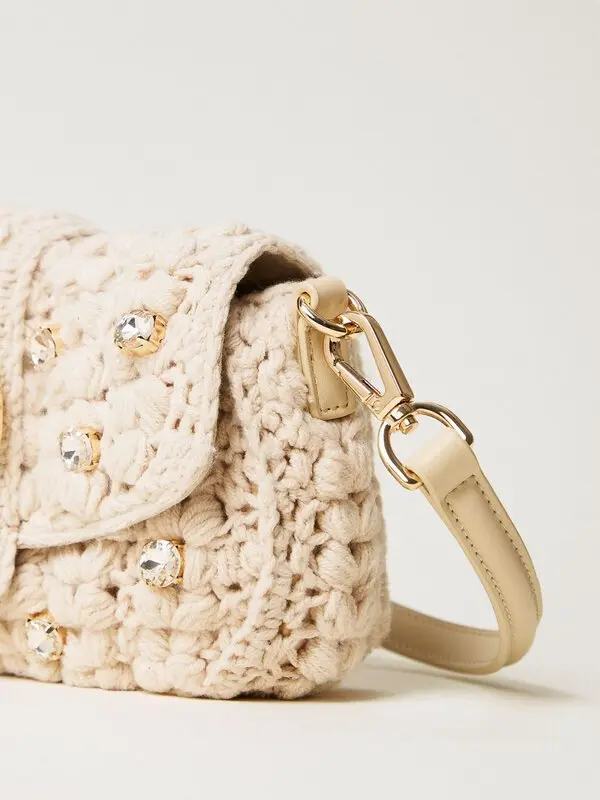 TWINSET Crochet Shoulder Bag