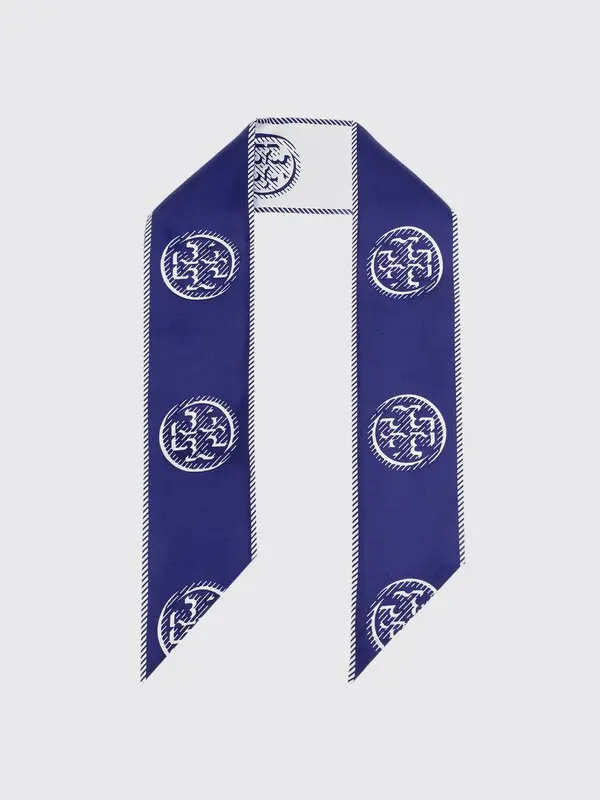 Tory Burch Scarf - Gnawed Blue