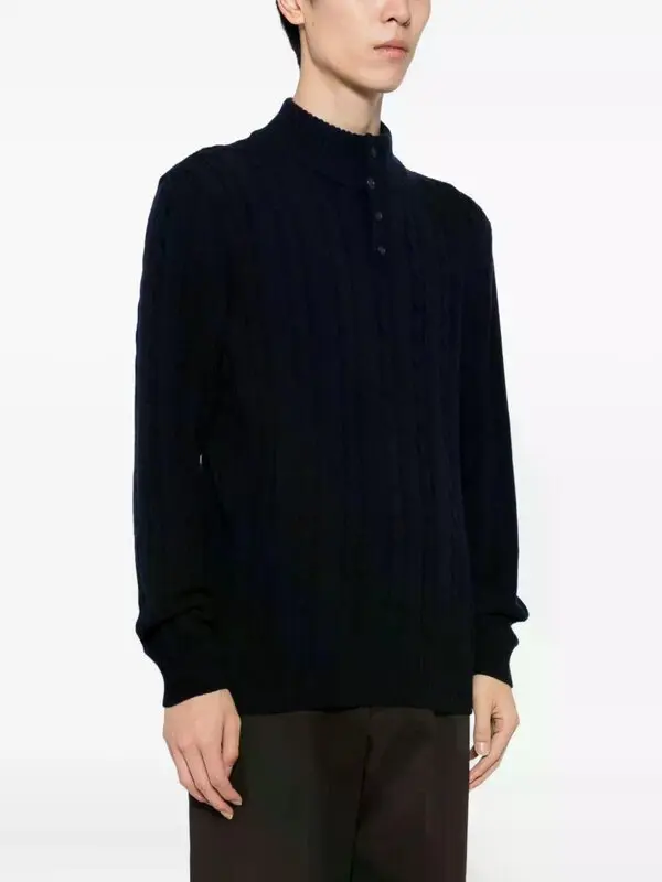 AURELIEN Cable-knit Jumper