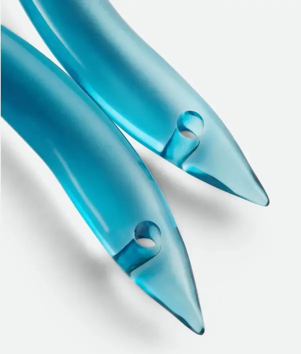 Bottega Veneta Sardine Earrings - Ice