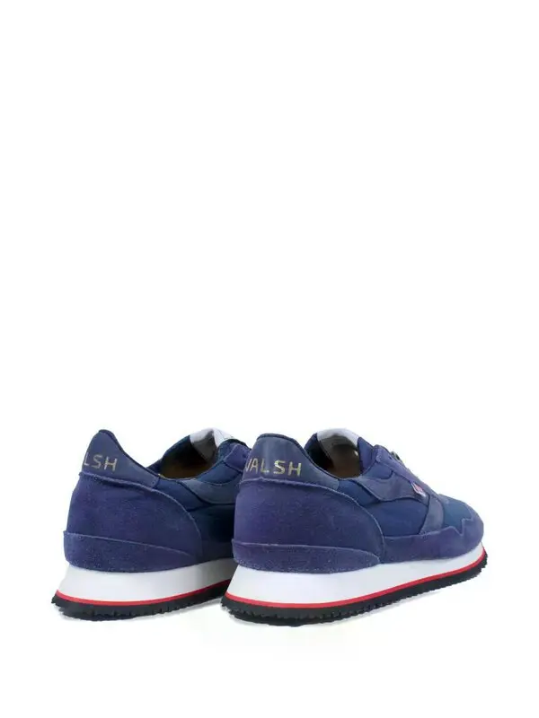 WALSH Suede-panel Sneakers - Blue